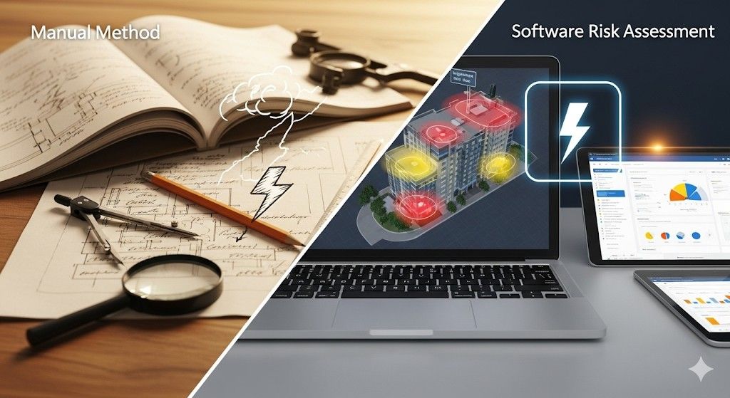 Lightning Risk Assessment for Commercial & Industrial Infrastructure
