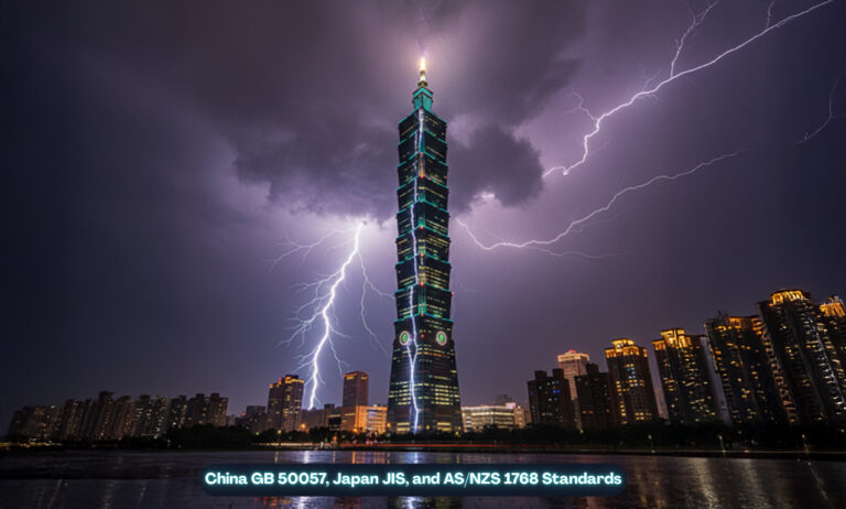 Lightning Protection Standards in Europe, US, and Asia: IEC 62305, NFPA ...